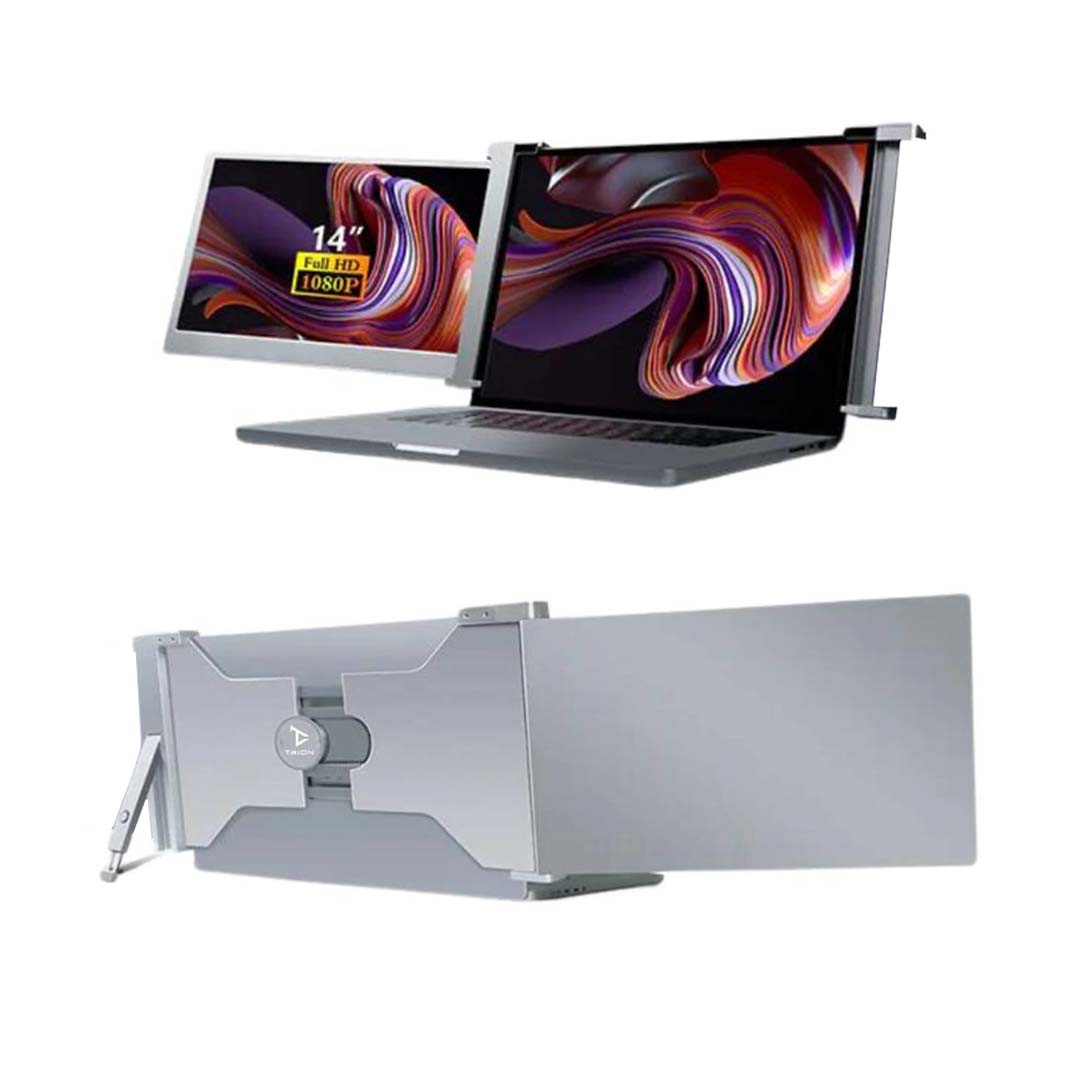 Trion 14" Laptop Monitor Extender 1080P IPS FHD Portable Laptop Dual S